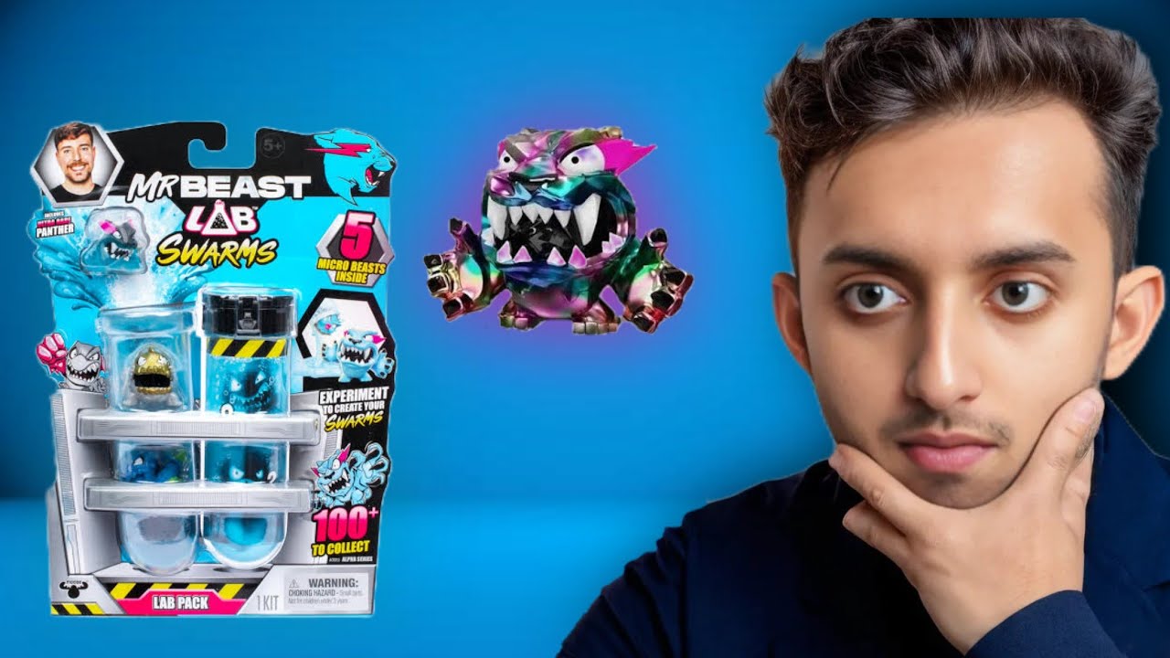 MRBEAST LAB SWARMS UNBOXING AND REVIEW! CAN I GET THE ULTRA RARE ...