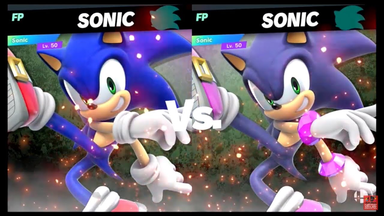 Super Smash Bros Ultimate Amiibo Fights – Sonic vs the World #36 Sonic ...