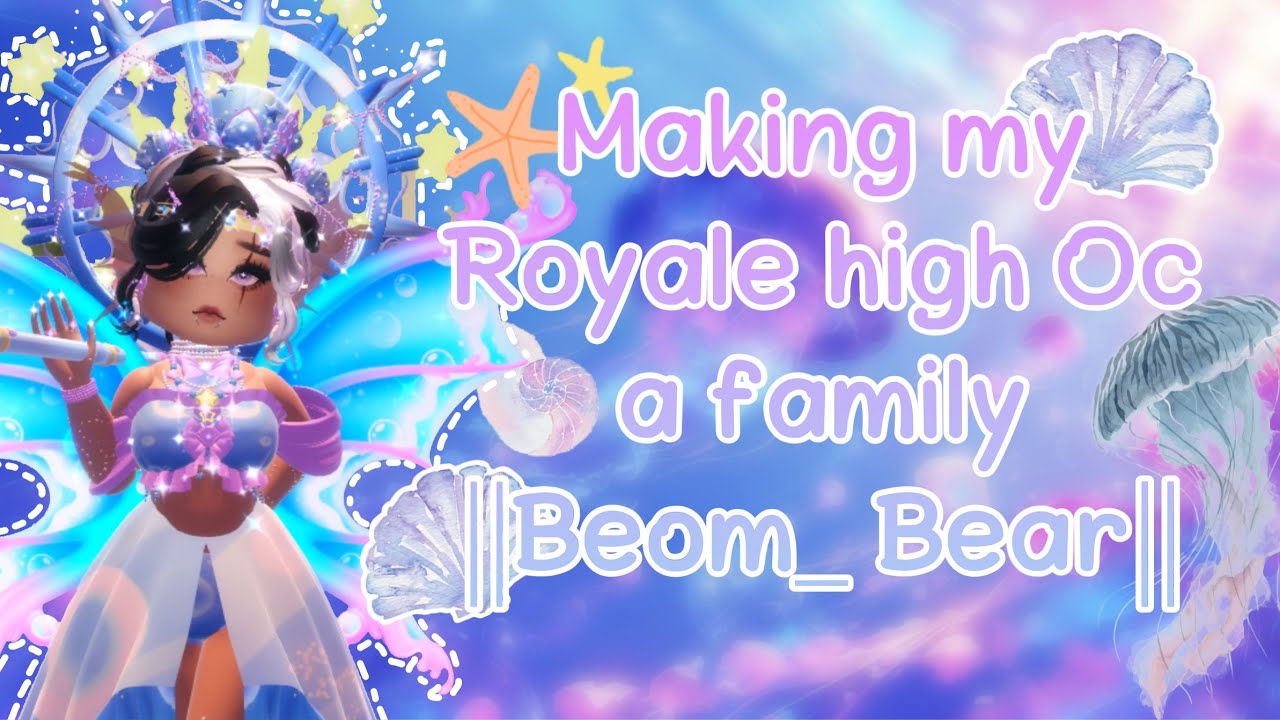 Making my royale high oc a family - YouTube