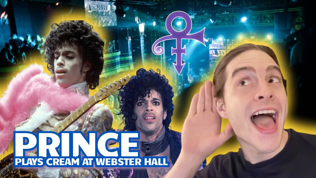 Thrifty PRINCE reaction! Cream Live at Webster Hall #newyork #music # ...