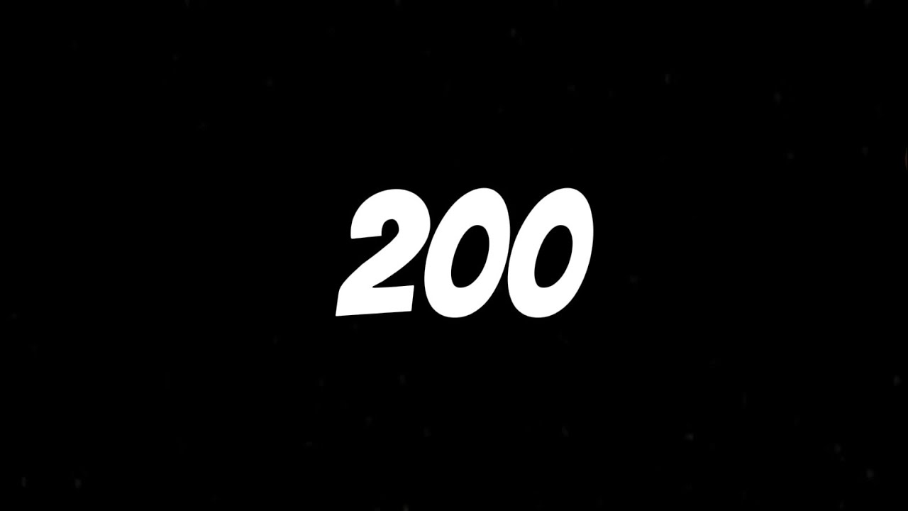 THANK YOU FOR 200 SUBSCRIBERS! 🎉 - YouTube