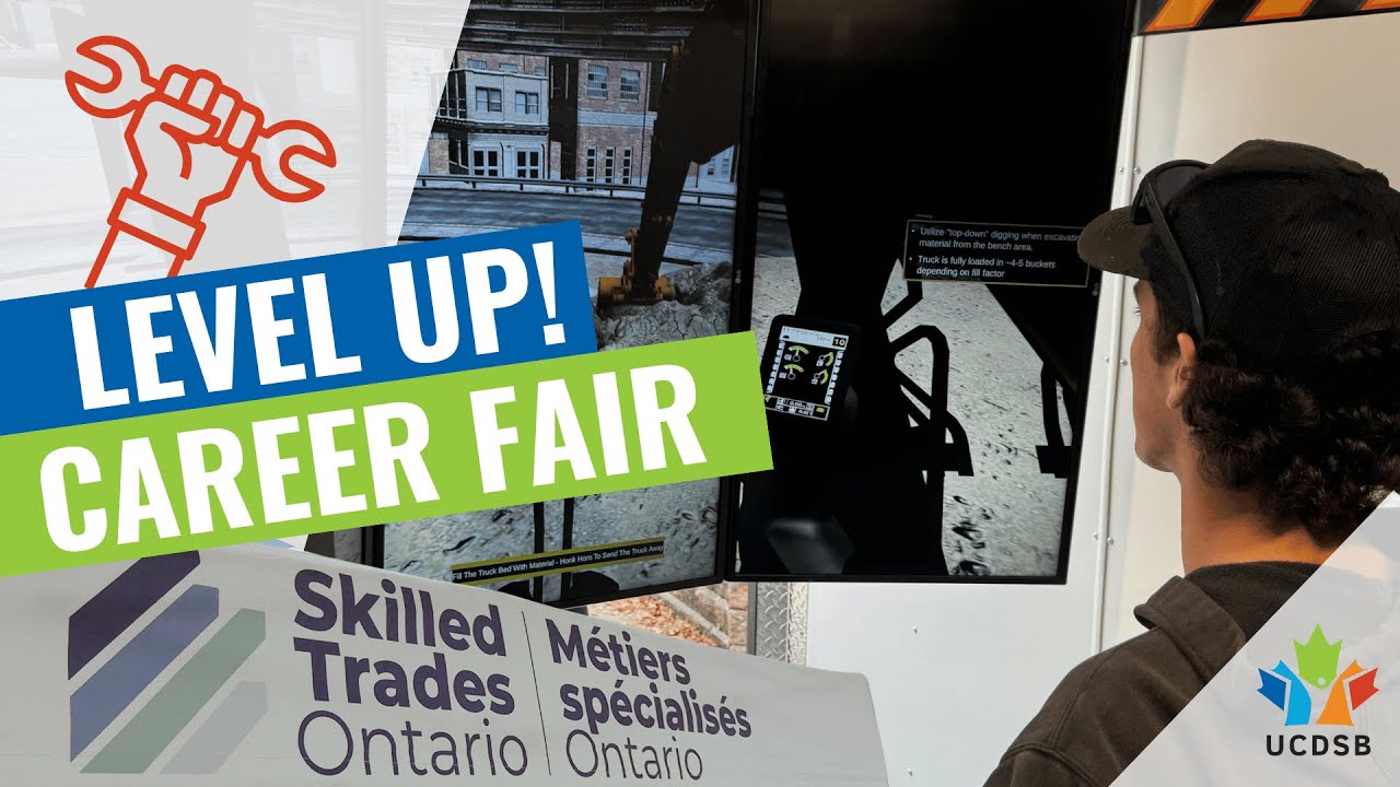 Level Up! Skilled Trades Career Fair - UCDSB - YouTube