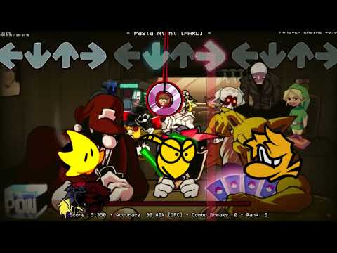 Fnf - Jazzy night / Pasta night but Headdy, Ristar and Rayman sing it ...