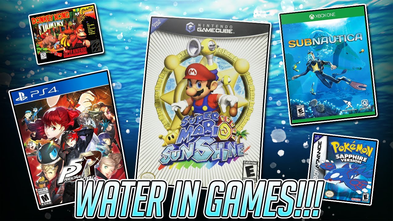 Water in Video Games I've Played!!! #TeamSeas | Mikeinoid - YouTube