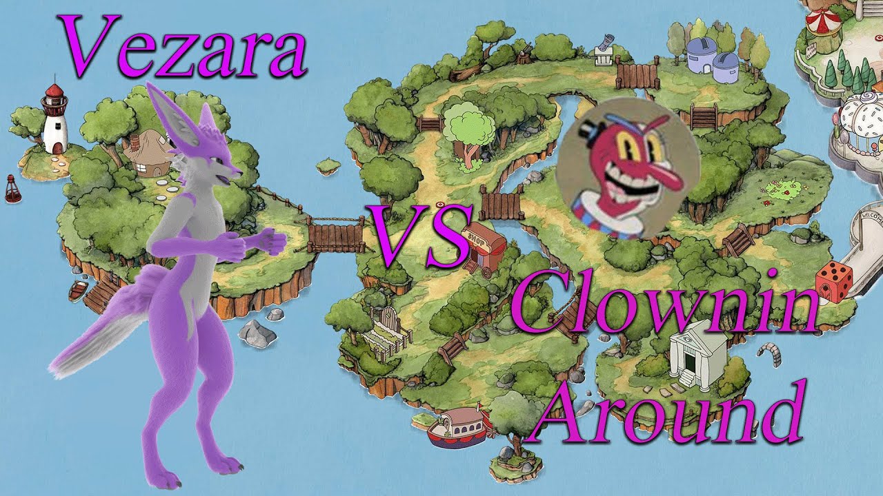 Cuphead vs. The Clown Conductor: A Roller-coaster of Chaos - YouTube