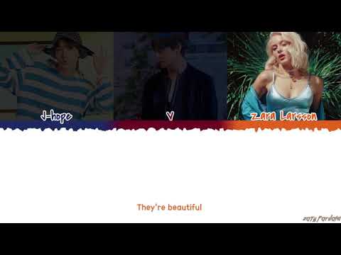 BTS (V & JHOPE) - 'A Brand New Day' ft. ZARA LARSSON Lyrics [Color Coded_Han_Rom_Eng]