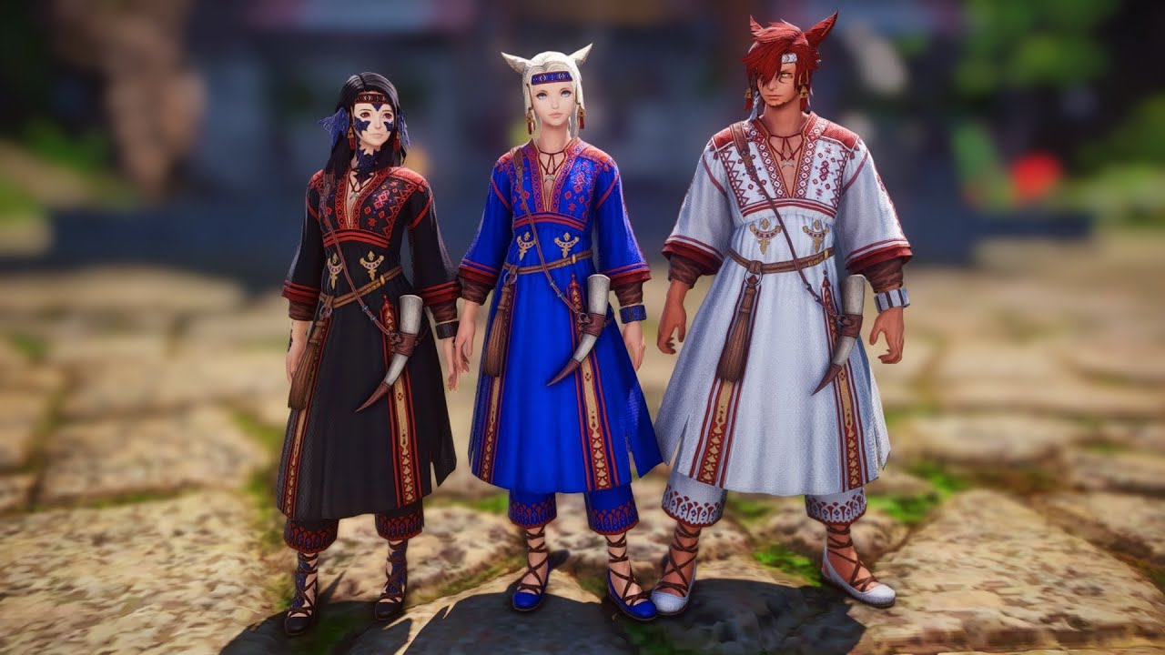 Final Fantasy XIV - Isle Shepherd's Outfit - YouTube