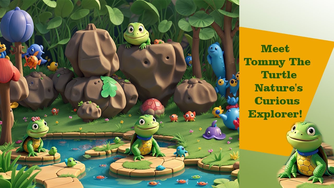 🐢🌿 Meet Tommy the Turtle: Nature's Curious Explorer! 🌳 #TurtleTales # ...