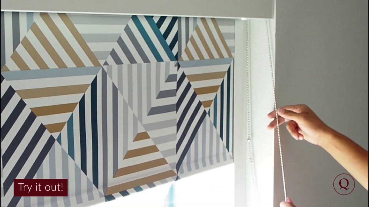 How to Install a Single Roller Shade - Motel 6 or Studio 6 - YouTube