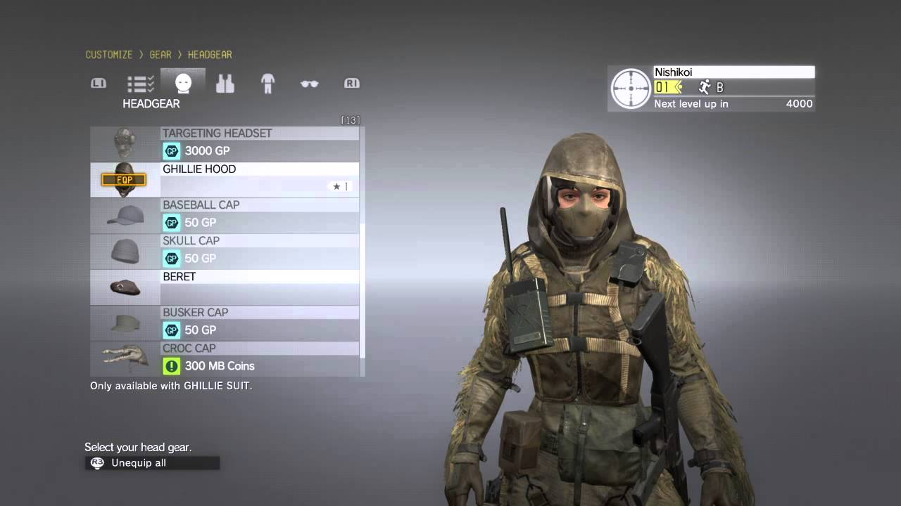 Metal Gear Online 3: Ascension 1 - Scout Unlocks - YouTube