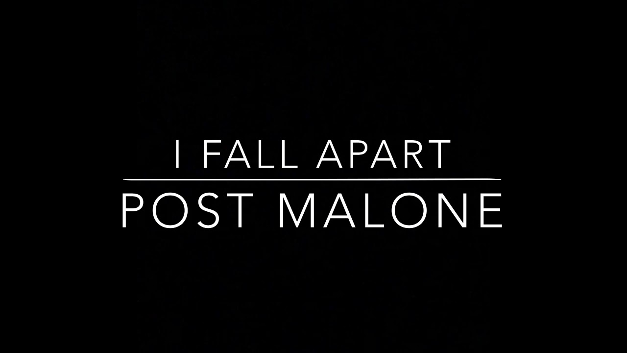 I Fall Aprt - Post Malone Cover - YouTube