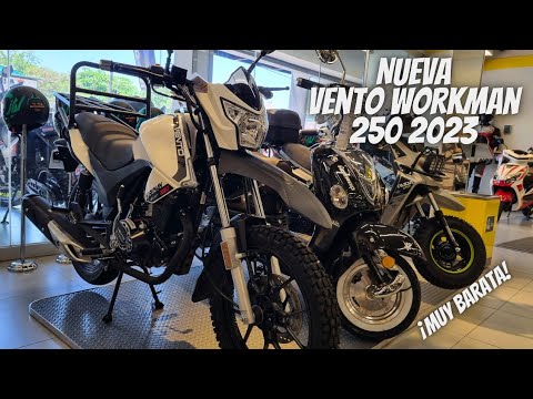 Nueva Vento Workman 250 2023😱 // ¡Una Moto Muy Barata!🔥 // ¿Vale la Pena?🥵 - YouTube