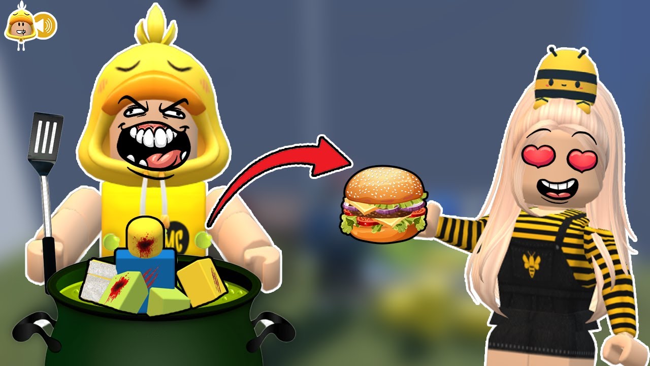 @MCGG MEMBUAT BURGER DARI DAGING NOOB | Cook And Eat Noobs - YouTube