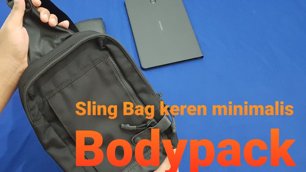 Tas BODYPACK EIGER - Bodypack Parallax Sling Bag - YouTube