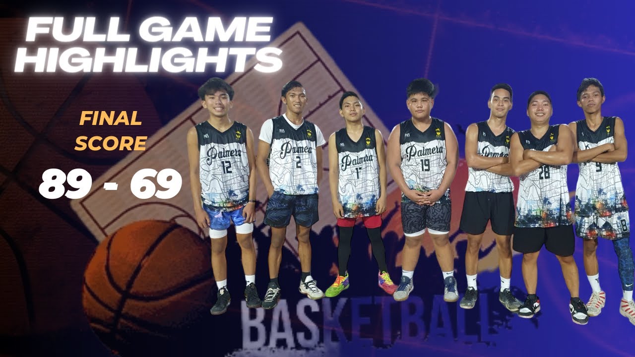 White VS Blue | Palmera Ph5 Intercolor Basketball League S2 | Midget ...