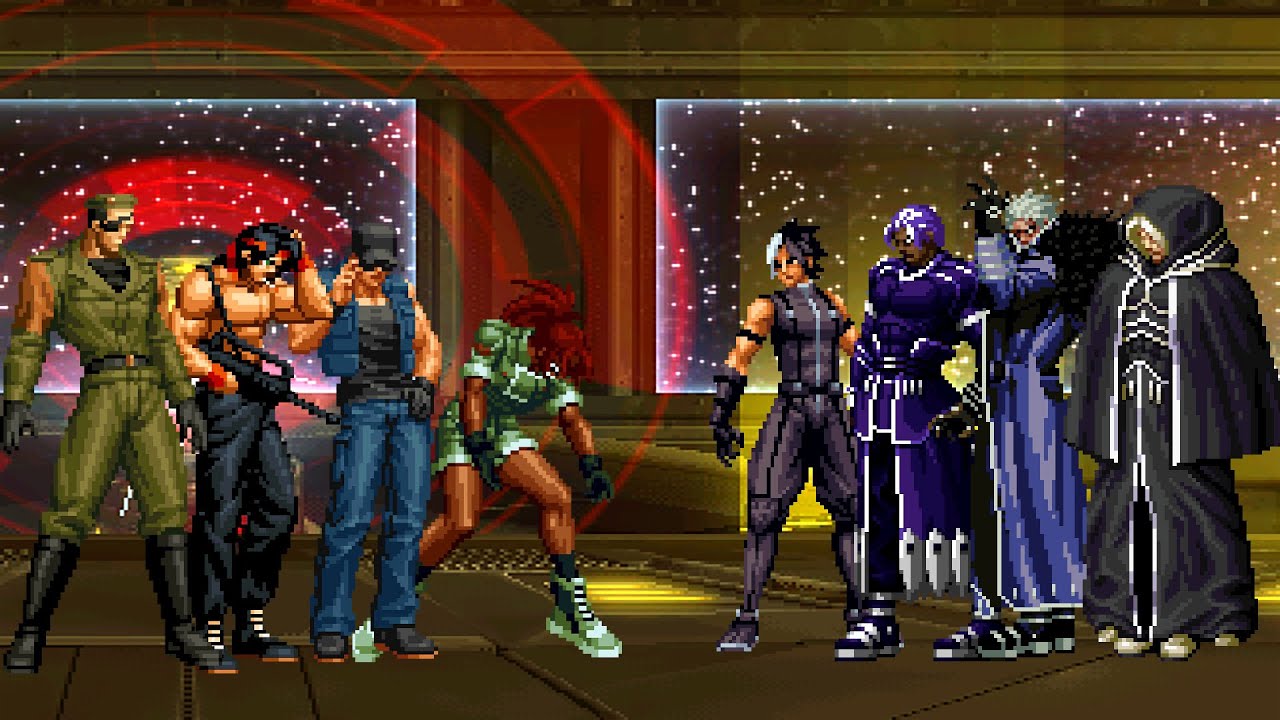 KOF Mugen | Ikari Warriors vs NESTS Team - YouTube