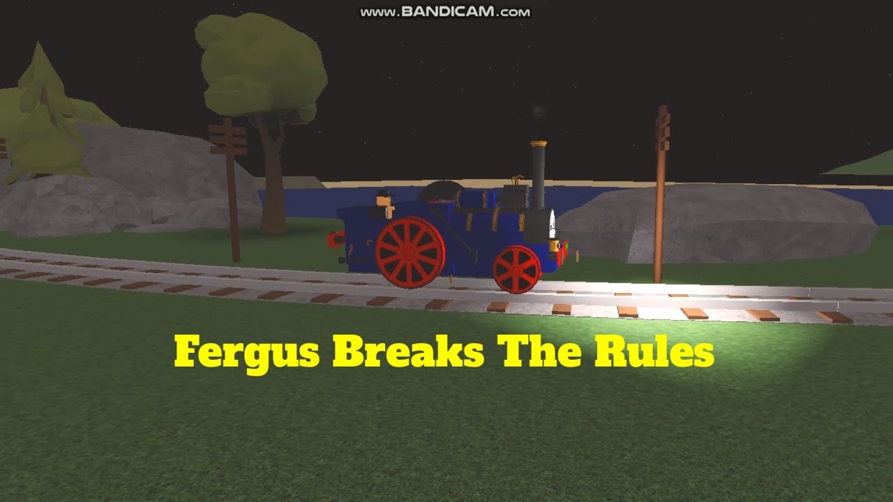 Tomy/Trackmaster/ROBLOX Fergus Breaks The Rules US V2 Remake - YouTube