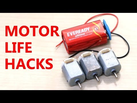 3 Awesome Life Hacks For DC Motors