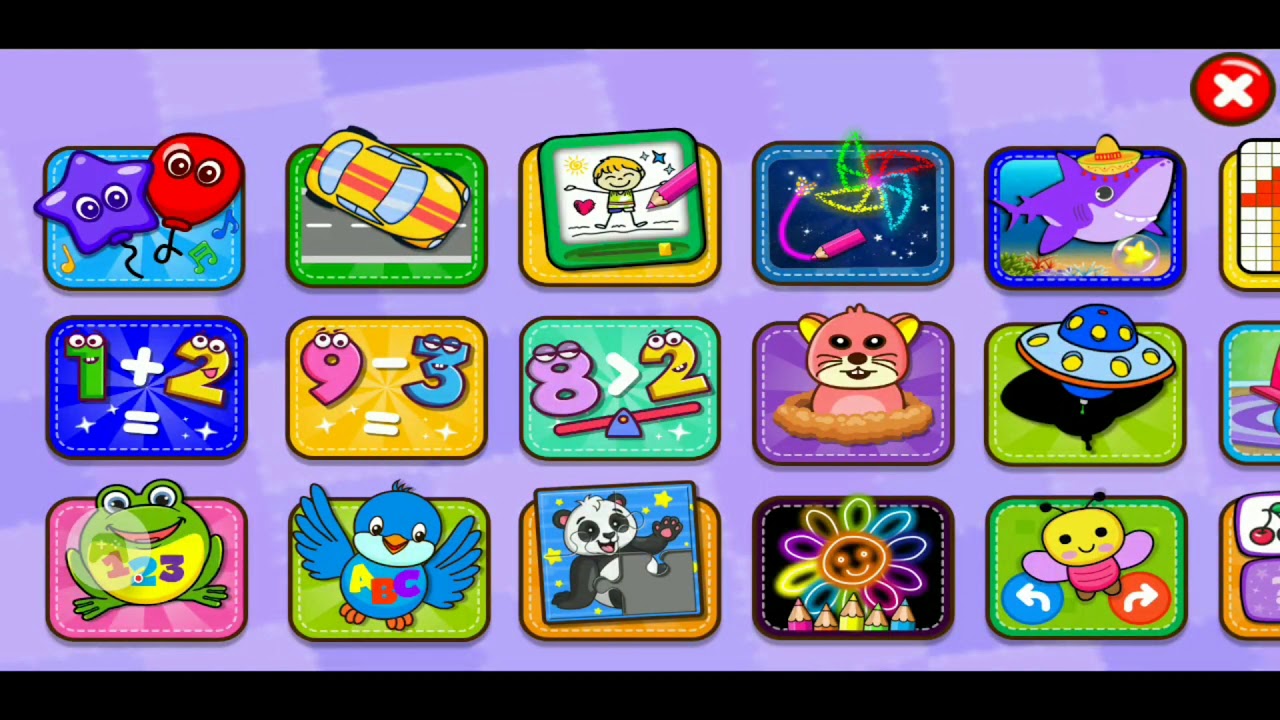 learn color and music with piano kids game - YouTube