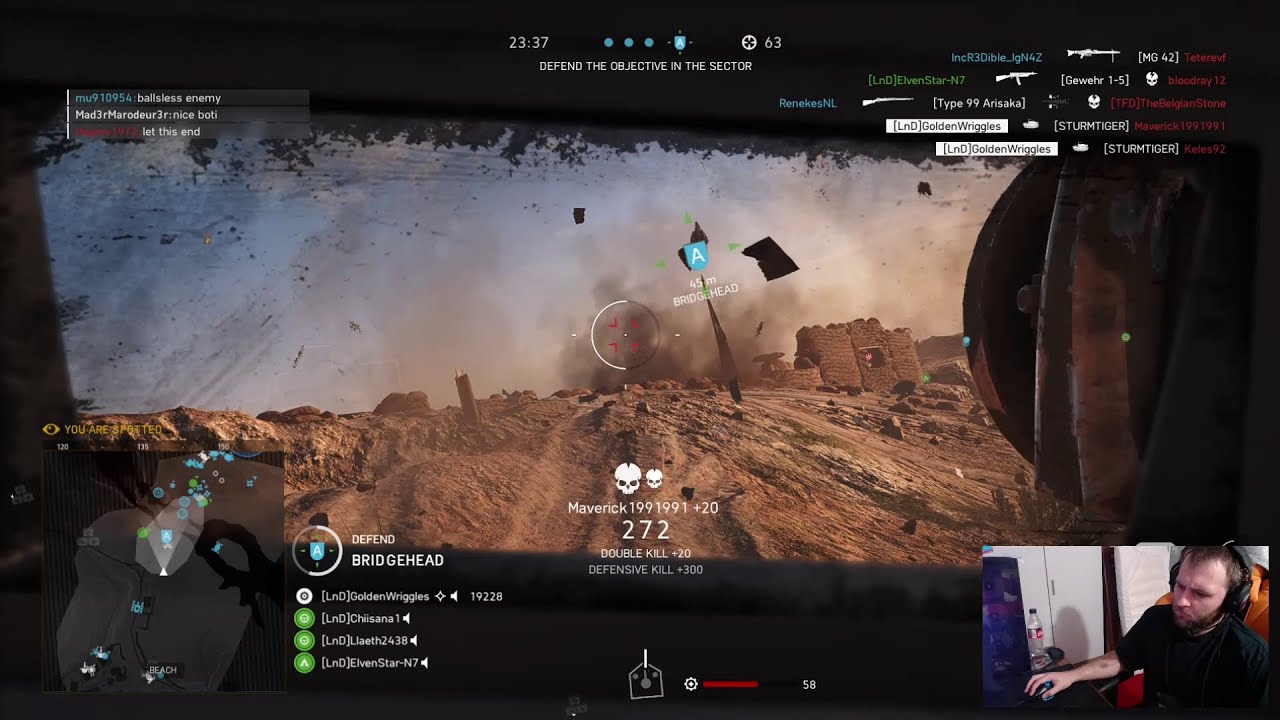 Battlefield 5 Clip - Sturmtiger Blind Takeout - YouTube