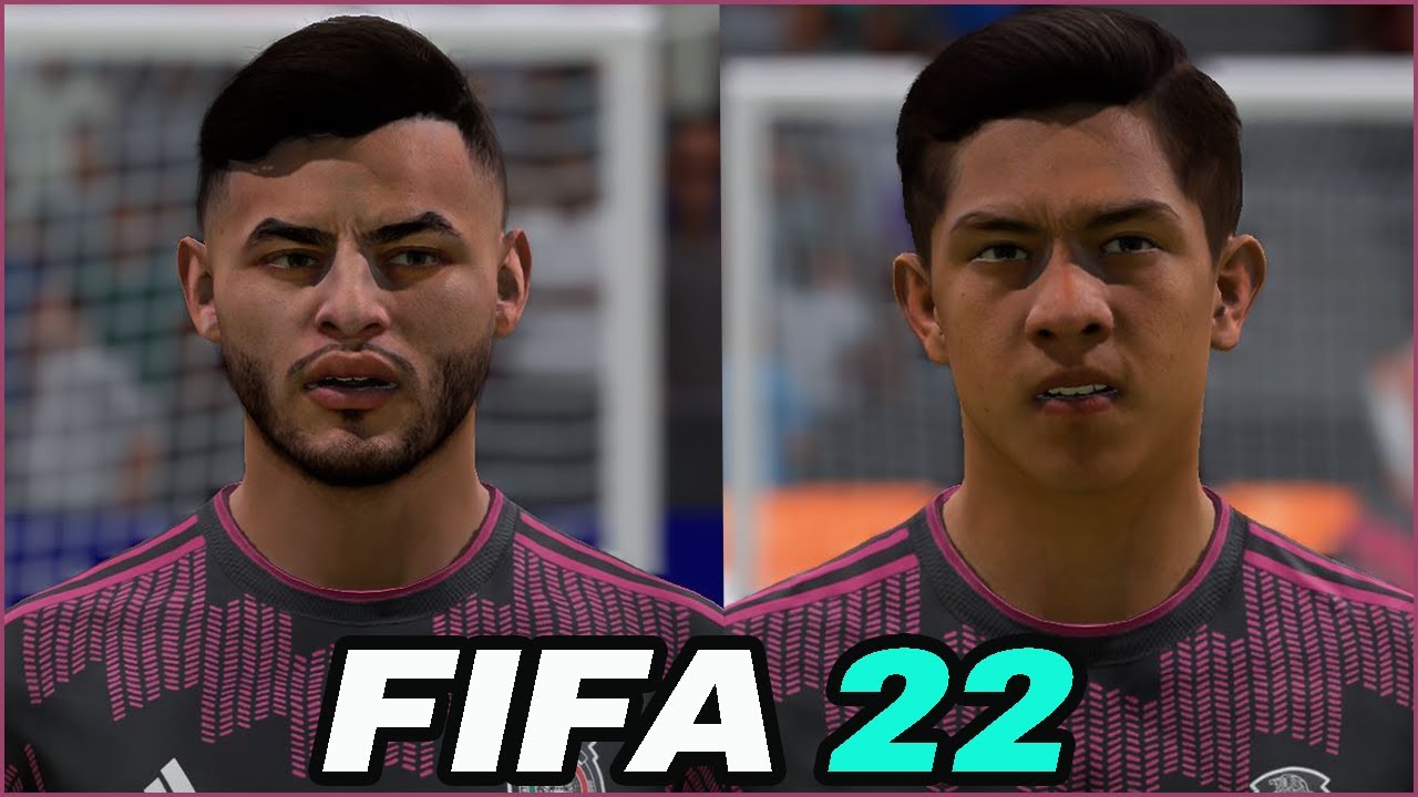 FIFA 22 | ALL MEXICO PLAYERS REAL FACES - YouTube