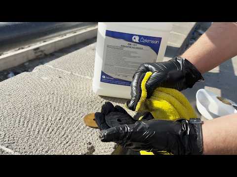 Pas sökücü OK-151 kullanımı | Fırça ile sürme yöntemi