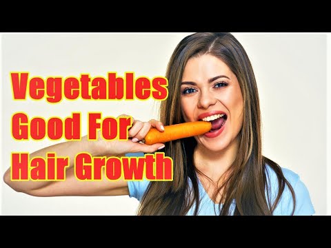 Top 10 Vegetables Good For Hair Growth - YouTube