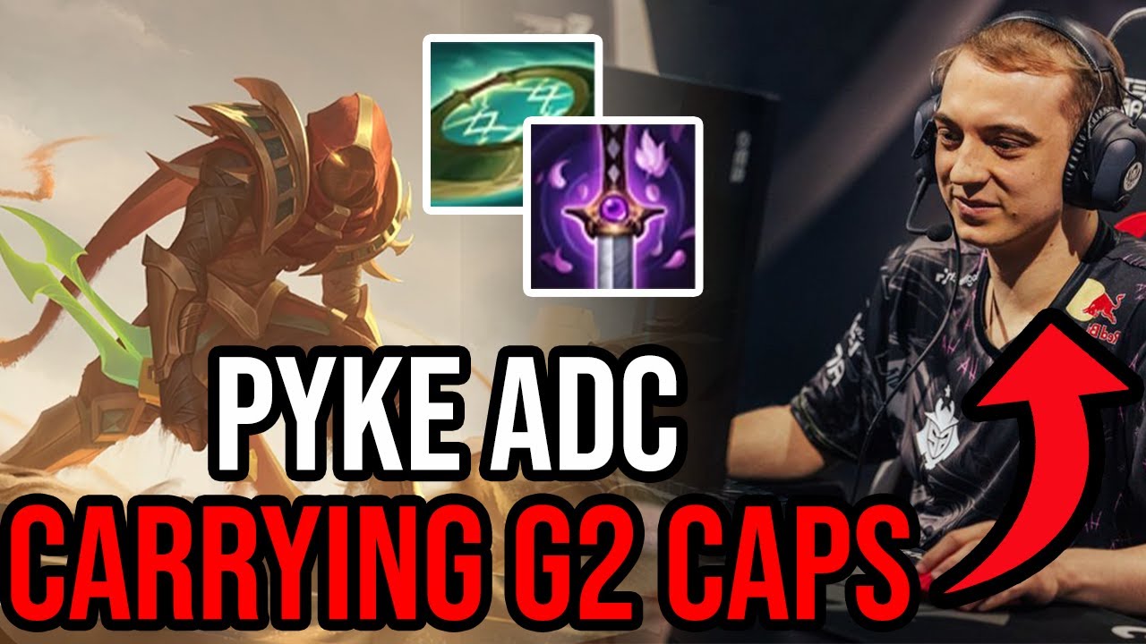 CARRYING G2 CAPS WITH PYKE ADC IN KOREA - YouTube