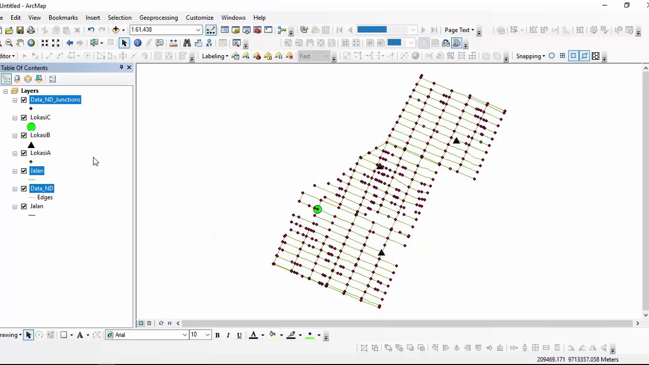bermain-arcgis-mencari-route-terdekat-dengan-network-analyst-youtube