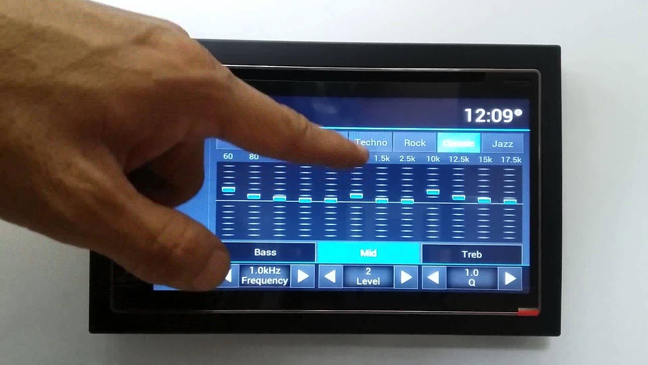 Demo AVT AND-9000- Double Din TV Mobil Android Jellly Beans OS system ...