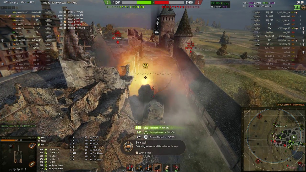 Object 268 Version 4, Siegfried Line, Assault - YouTube