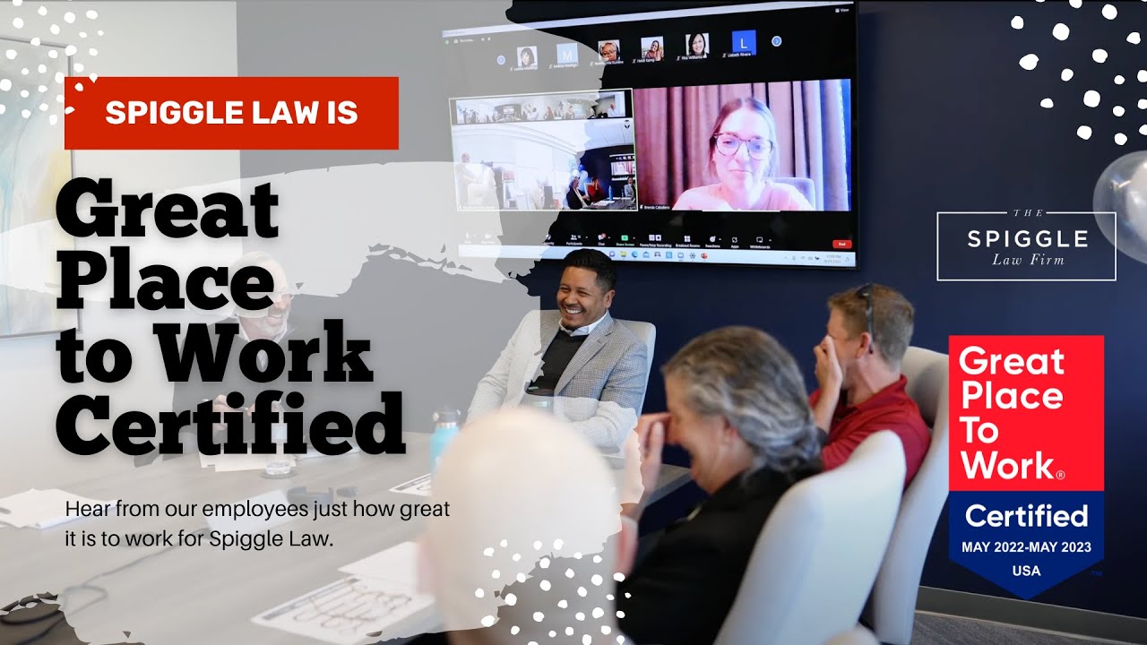 Why The Spiggle Law Firm is a Great Place To Work - YouTube