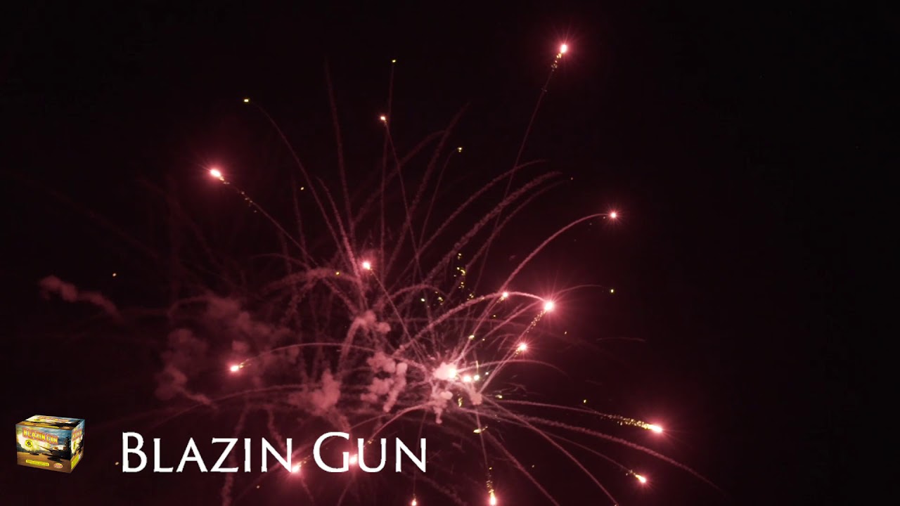 Blazin Gun Texas Outlaw Fireworks - YouTube