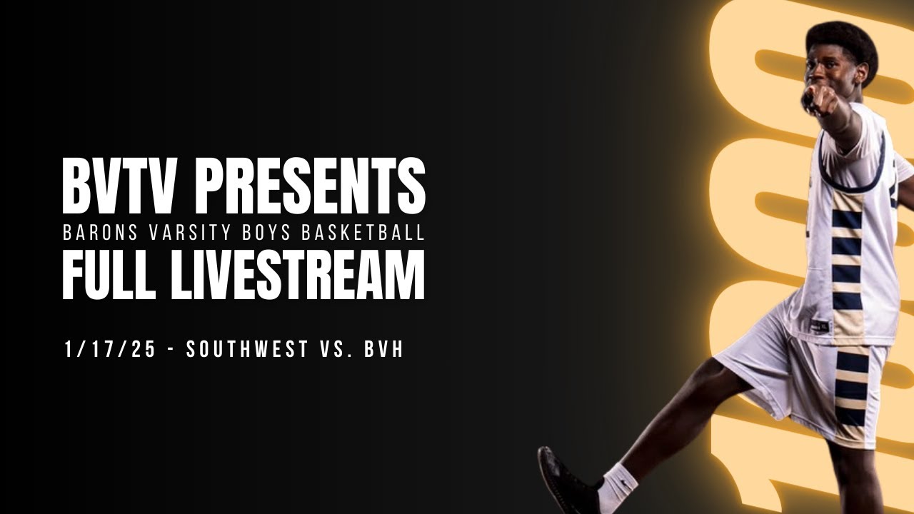 AARON OWENS HITS 1000 POINTS! - Varsity Barons Basketball vs. Southwest ...