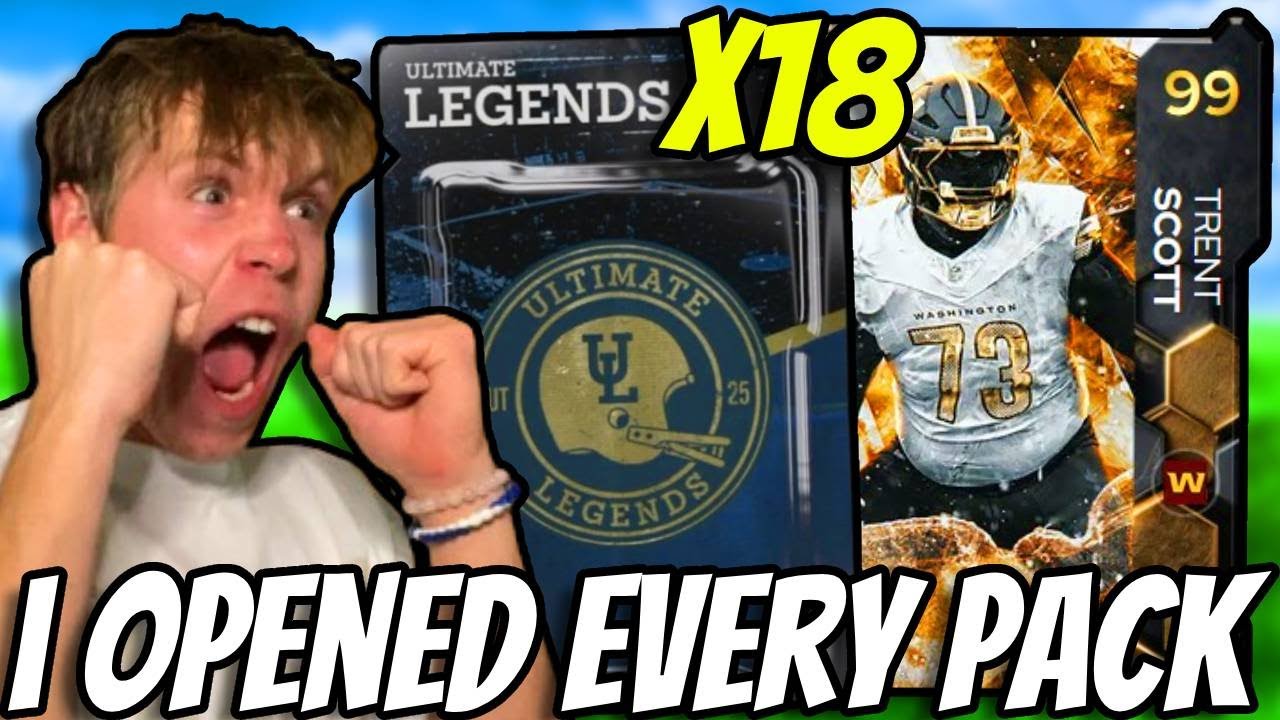 EA Juiced The New Ultimate Legends Packs!! I Opened EVERY Ultimate ...