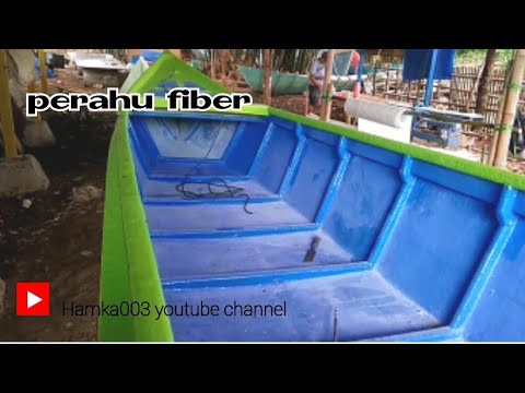 MODEL PERAHU FIBER - YouTube