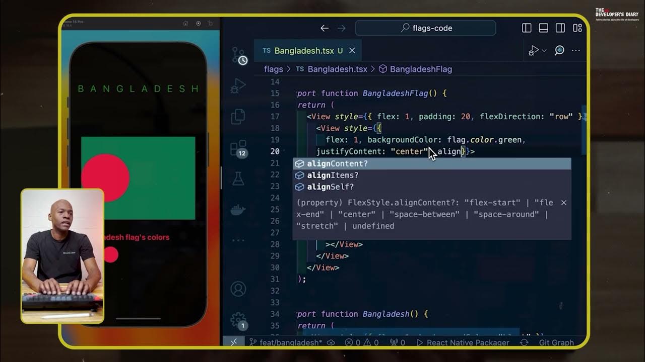 🇧🇩 Creating Bangladesh's Flag | Circle Teaser & Personal Connection! 🖥️🇧🇩 - YouTube