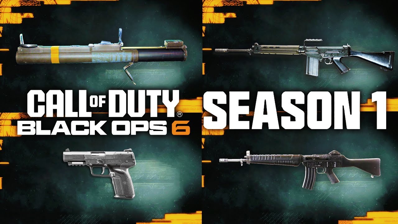 ALL Confirmed DLC Weapons in Black Ops 6! BO6 DLC Weapons Showcase ...