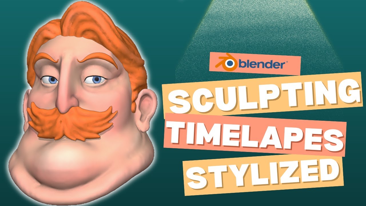 Character design Timelapse / Blender Sculpting - YouTube