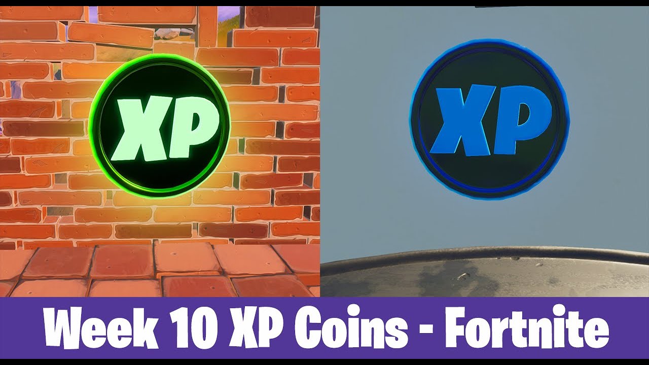 Fortnite Week 10 XP Coins - Location Guide - YouTube