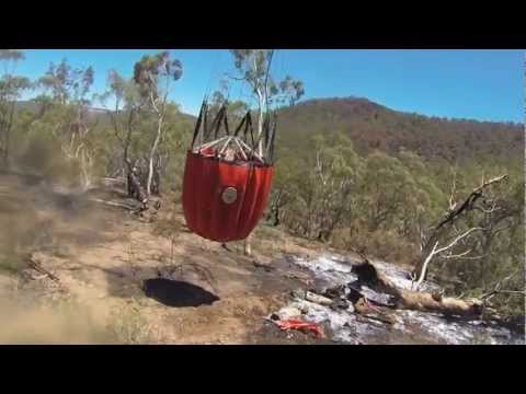 Helicopter Water Bombing - YouTube