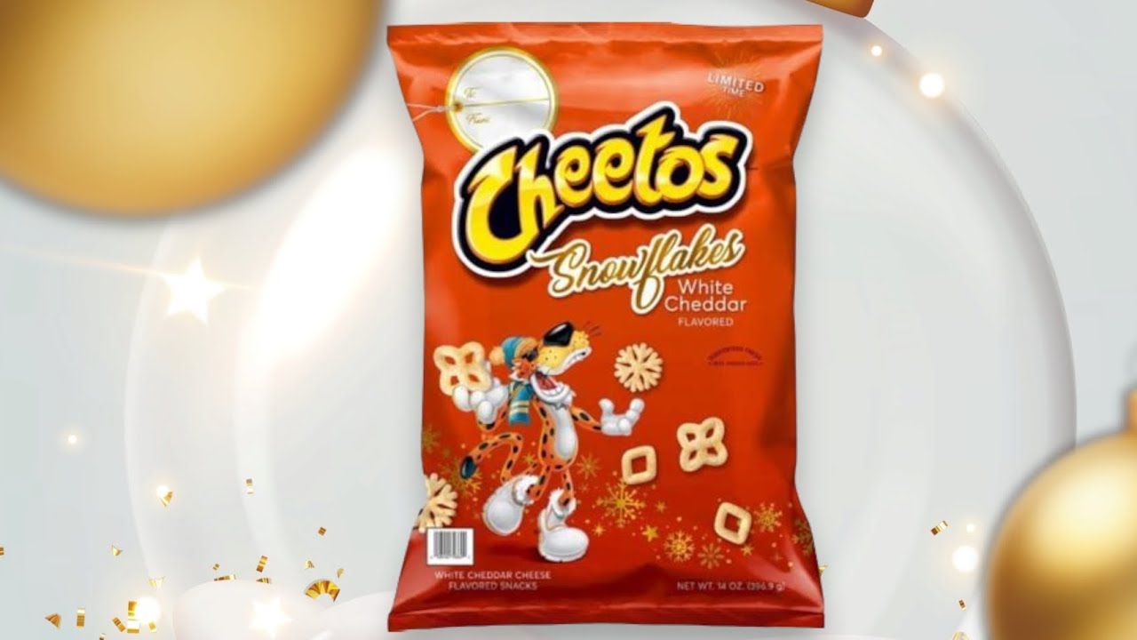 25 days of Christmas Snacks December 24th, 2023 Cheetos Snowflakes ...