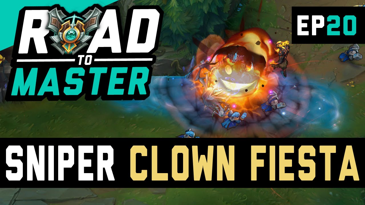 SNIPER CLOWN FIESTA - Jinx ADC Road to Master Ep 20 (League of Legends ...