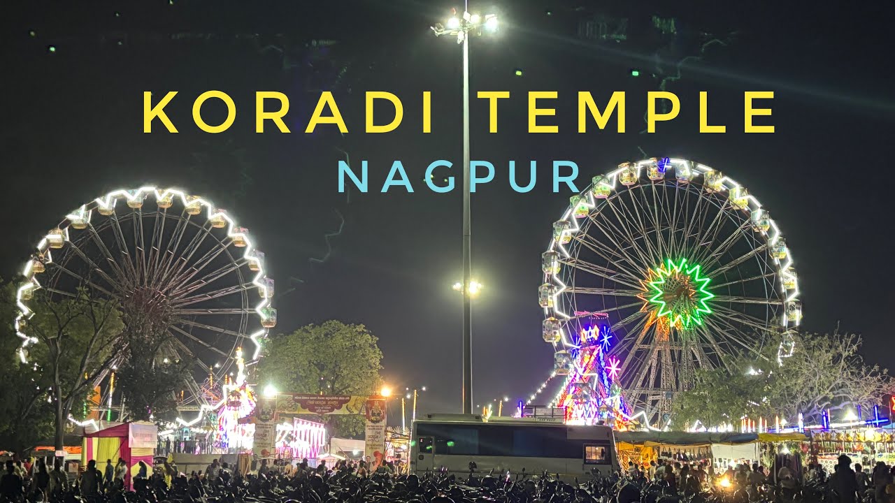 Koradi Nagpur In Navratri Time 🎡 || Navratri Melaa 🎪 #nagpur # ...