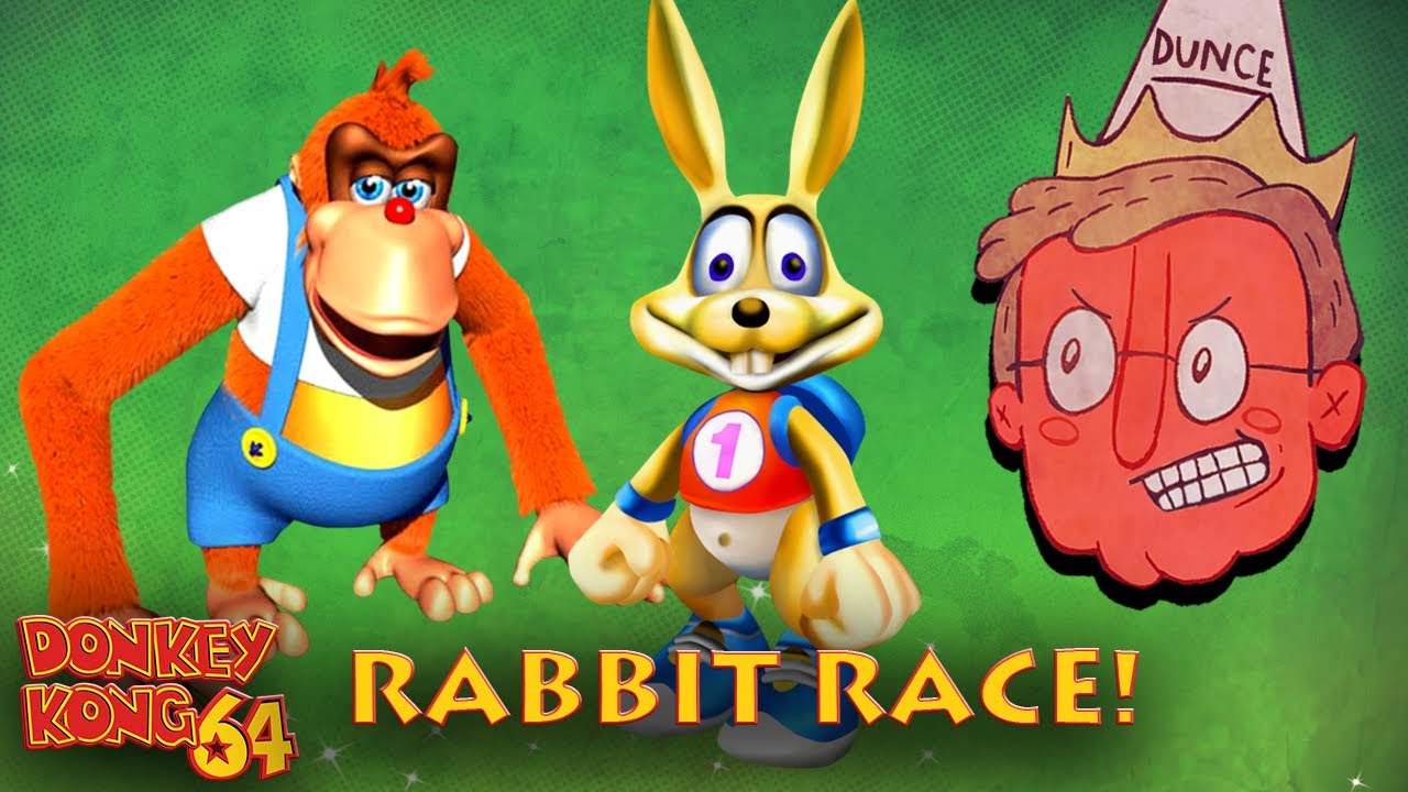 🍌Donkey Kong 64🍌: 🐰Lanky Rabbit Race!🐵 - 👑Royal Goobs👑 - YouTube