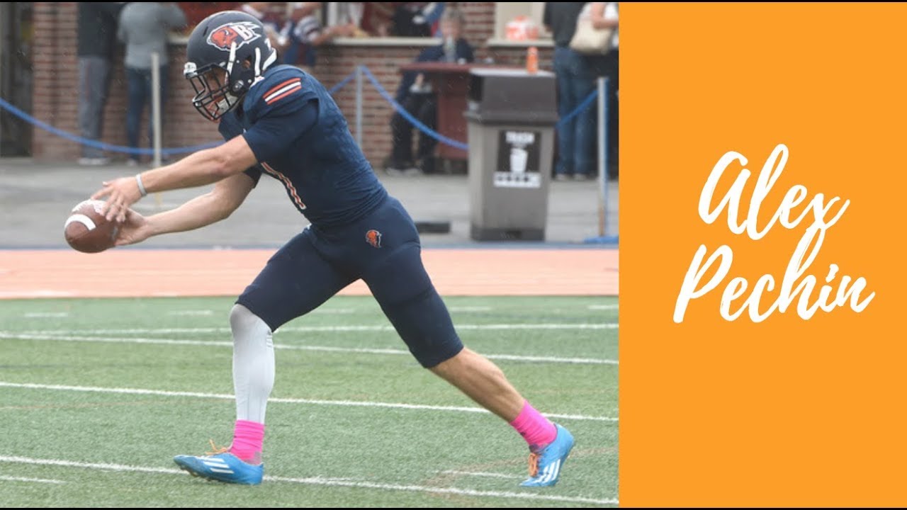 Alex Pechin, P, Bucknell | 2019 NFL Draft Prospect Highlight | 71 yard ...