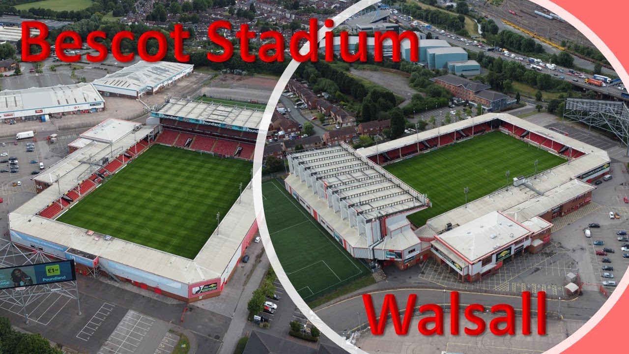 Ep17. Bescot Stadium, Walsall, in League 2 for 23/24 season - YouTube
