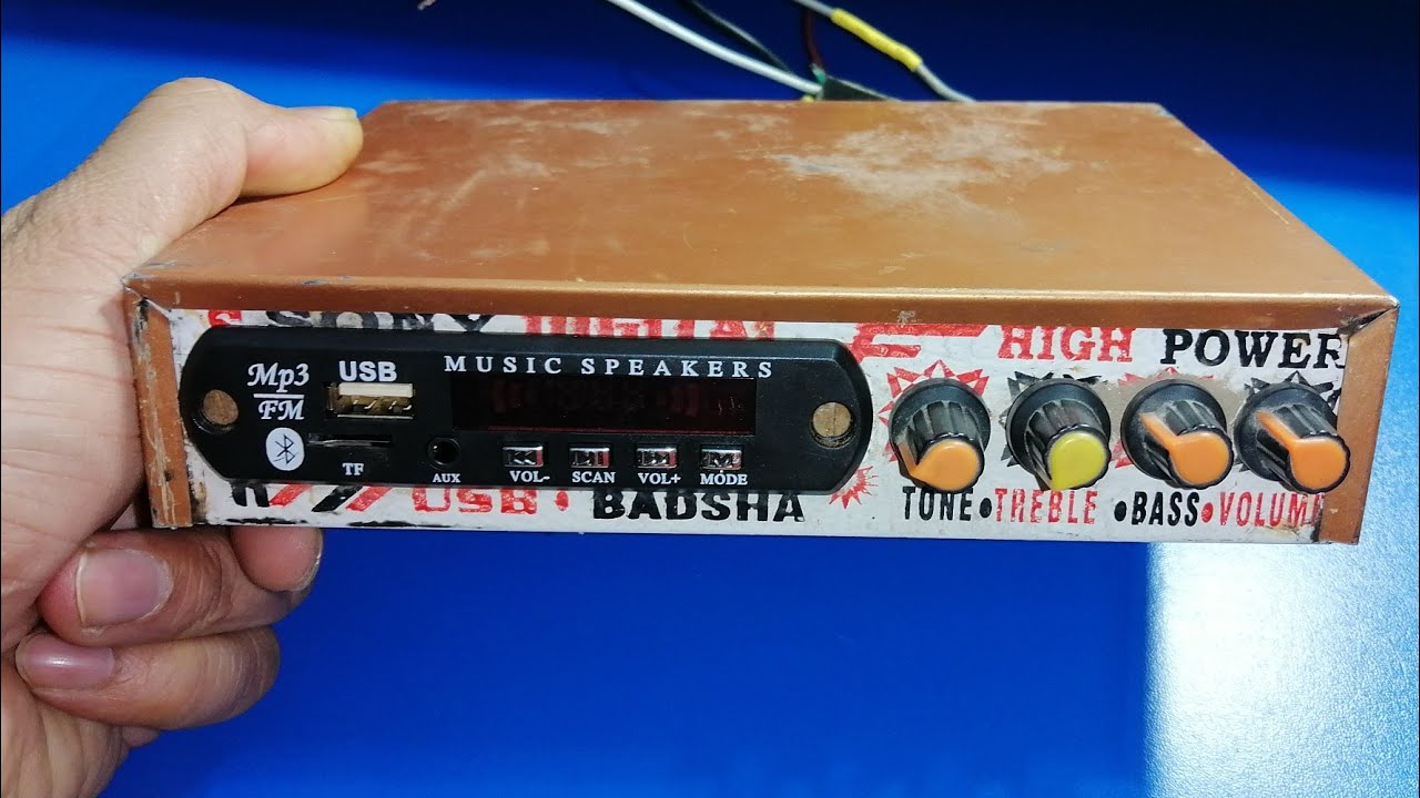 How to Repair Rickshaw Audio system in Urdu - YouTube