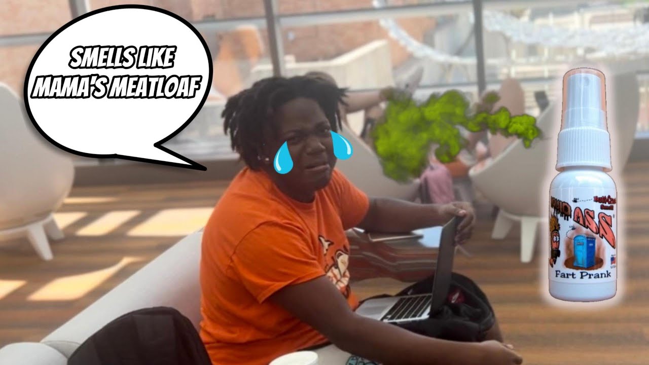 Fake cologne FART SPRAY PRANK!!! - YouTube