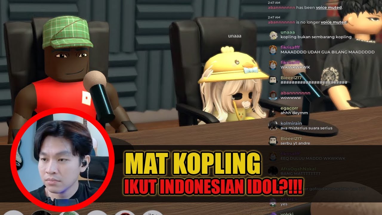 MAT KOPLING NYANYI DI ROBLOX? - YouTube